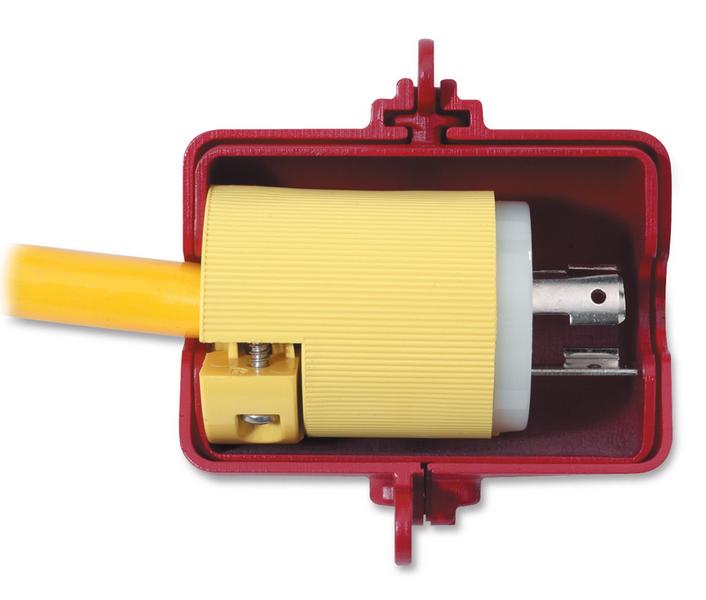 487 Rotating Electrical Plug Lockout - Securikey