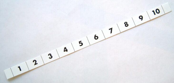 Keytab Number Set 1 to 960 - Securikey