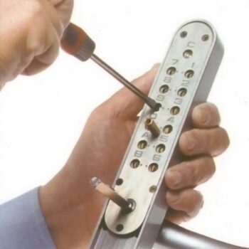 Keylex 700 Silver - Code Unit & Inside Lever For Timber Doors - Securikey