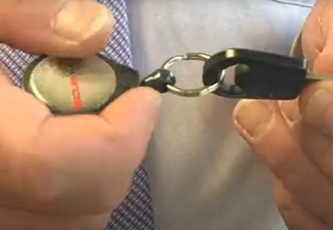 MINI BAK SELF RETRACTING KEY REEL - Securikey